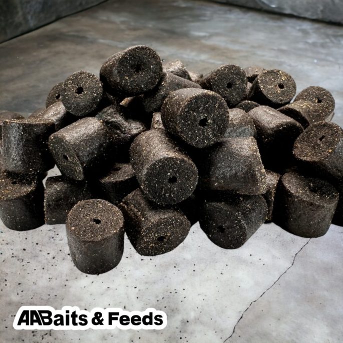 Halibut Pellets Pre-Drilled (Coppens)