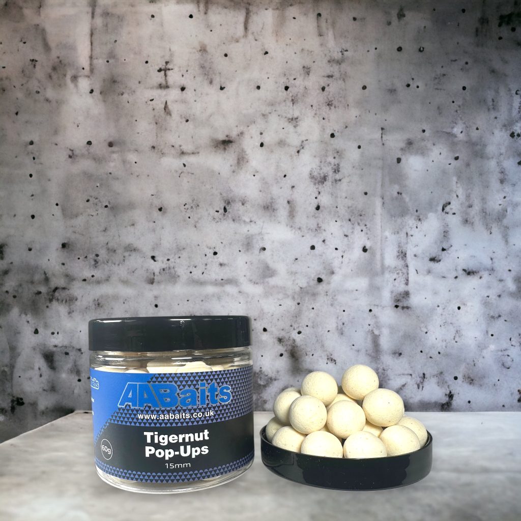 15mm Pop ups - Tigernut (White)